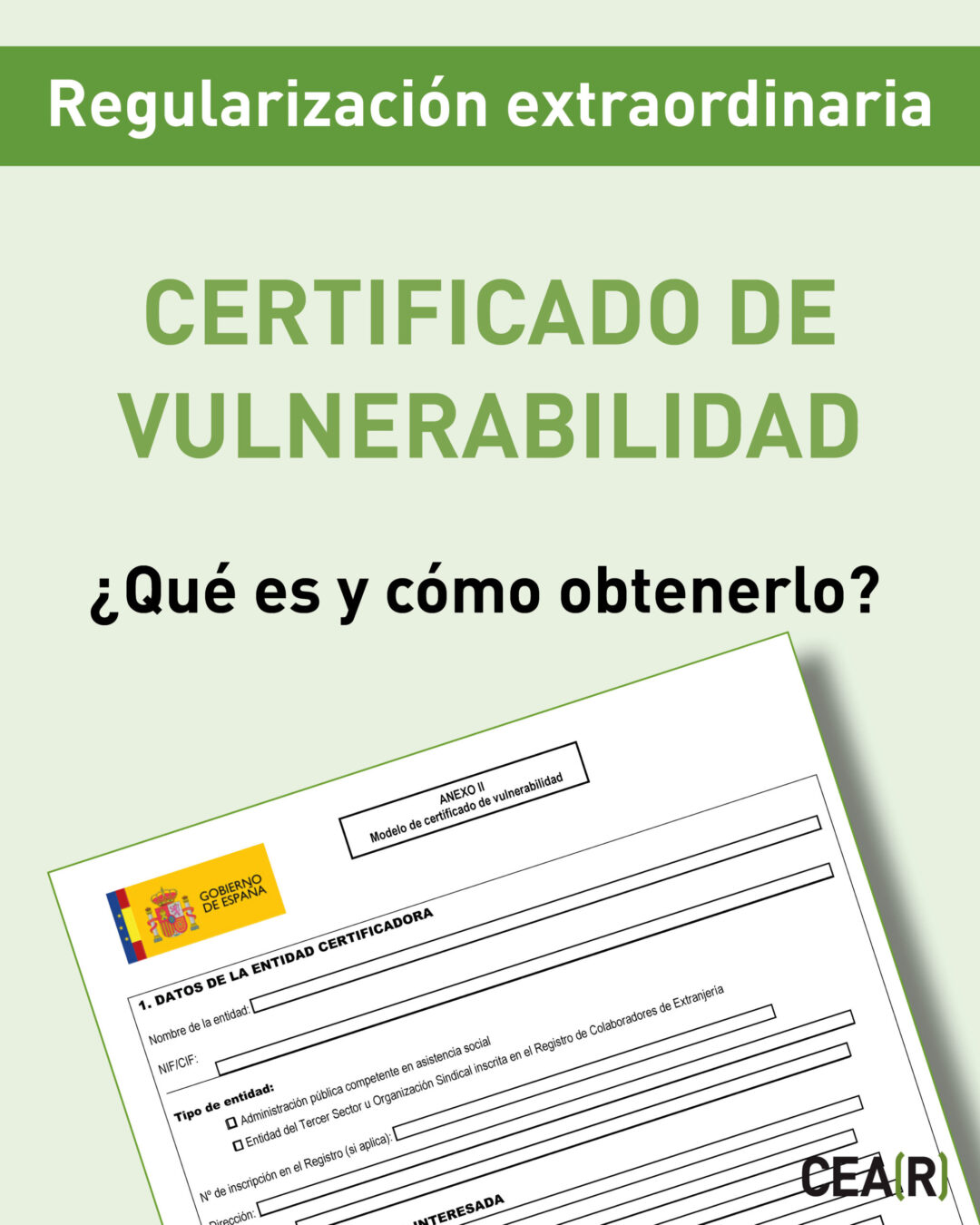 Regularización extraordinaria de personas migrantes: toda la ...